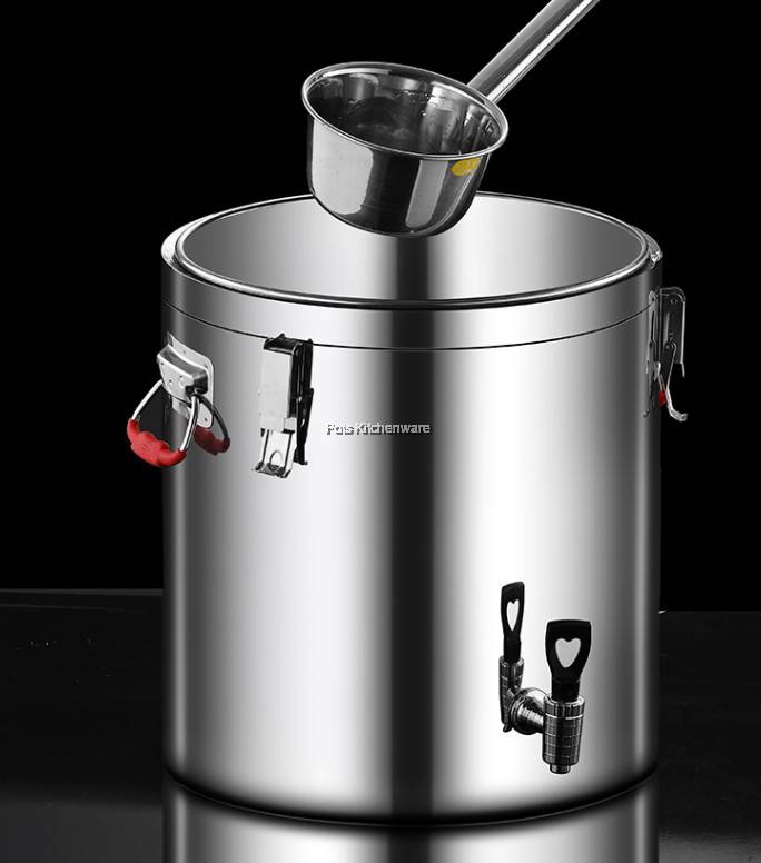 Toffi 38L/56L Stainless Steel Insulated Airtight Thermal Food Container ...