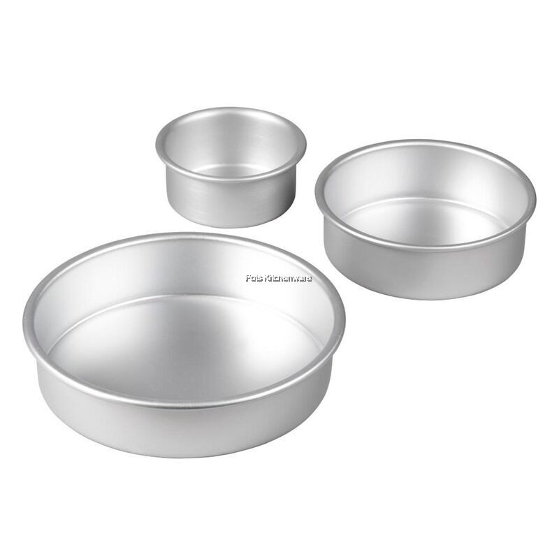 Aluminium Round Fix Base Cake Tin Cake Mold Mould Loyang Kek Bulat ...