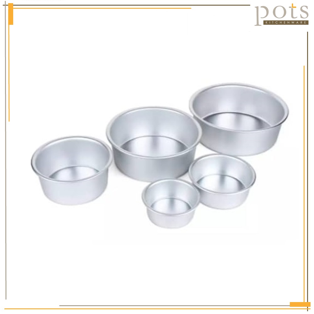 Aluminium Round Fix Base Cake Tin Cake Mold Mould Loyang Kek Bulat ...